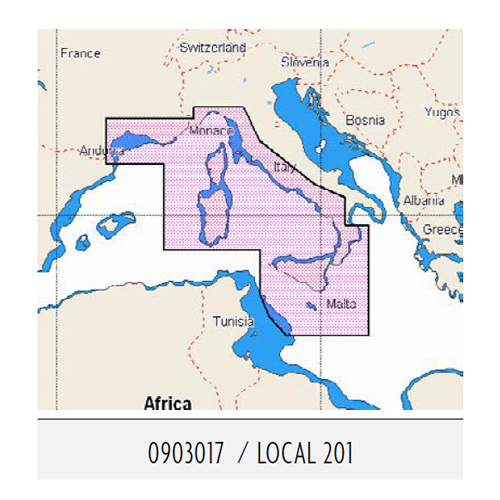 C-MAP DISCOVER X TIRRENO – Defonte Mare Sport